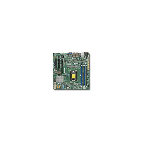 Supermicro X11SSH-LN4F-O LGA1151/Intel C236/DDR4/SATA3&USB3.0/V&4GbE/MicroATX MBD-X11SSH-LN4F-O ...